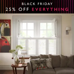 Made to Measure Window Shutters | 25% Off Black Friday Sale